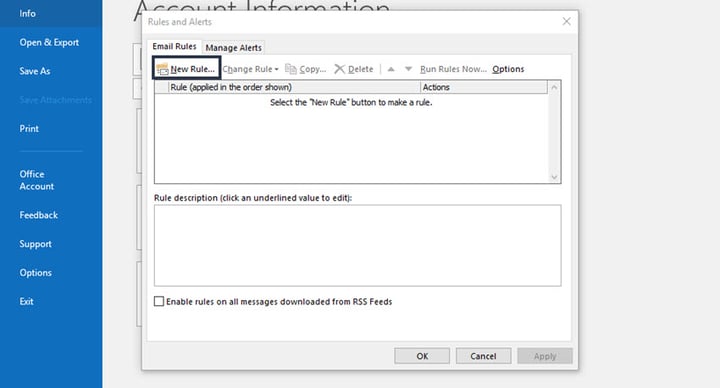 Cómo Crear Reglas en Microsoft Outlook a Correos Electrónicos de Tipo de Auto | Envato Tuts+